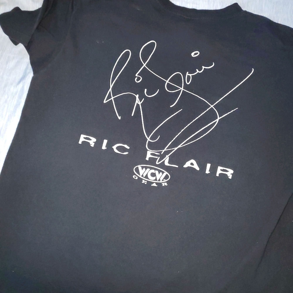 Vintage 1997 " Ric Flair " Wcw Tee Shirt Awesome Cond… - Gem
